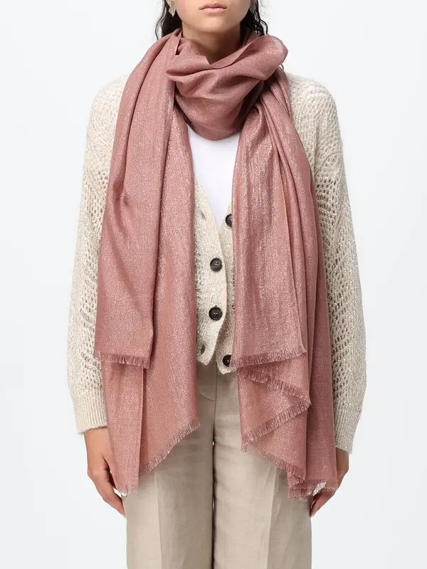 Brunello Cucinelli Scarf - Pink