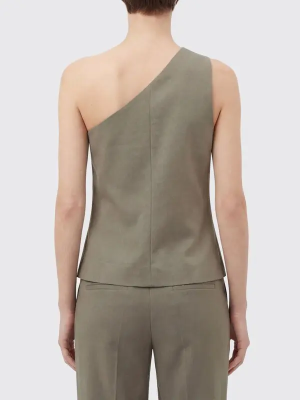 Federica Tosi Single Breasted Canvas Waistcoat