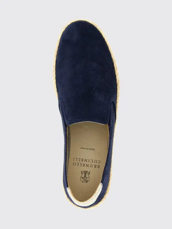 Brunello Cucinelli Suede Espadrilles - Blue
