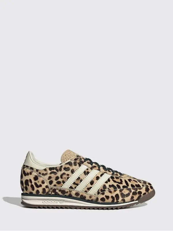 ADIDAS ORIGINALS Sl 72 Og Animal Print Pony Hair Sneakers - Brown