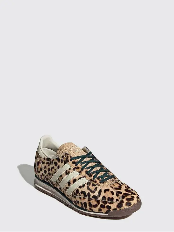 ADIDAS ORIGINALS Sl 72 Og Animal Print Pony Hair Sneakers - Brown