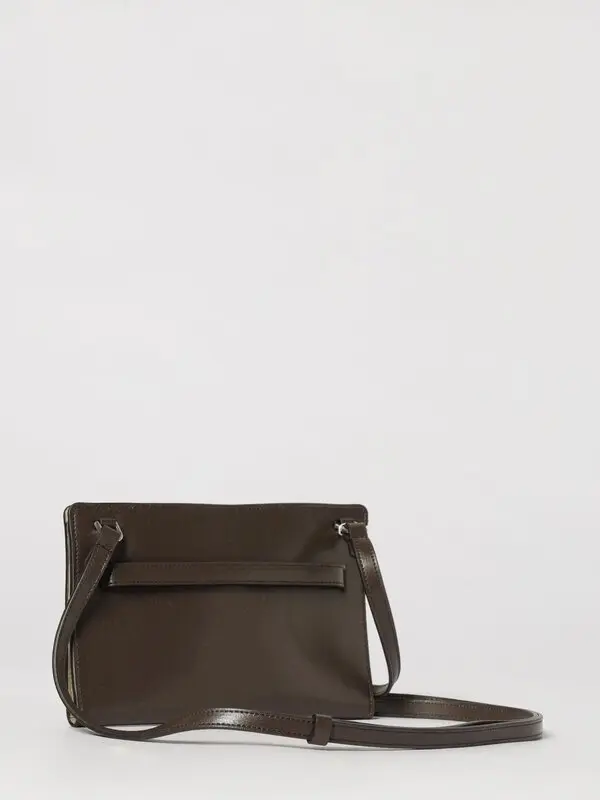 TOTEME Mini Bag With Gold Tone Clasp - Brown