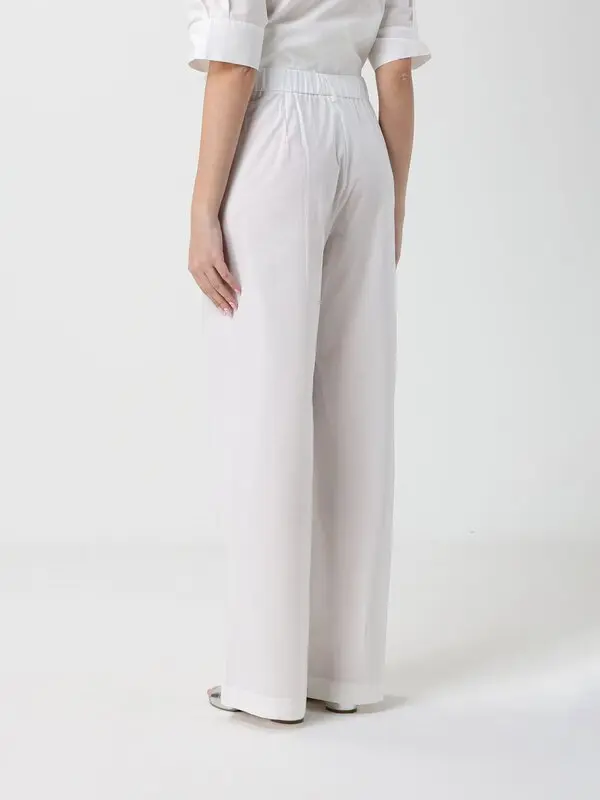 KANGRA Wide Leg Trousers - White