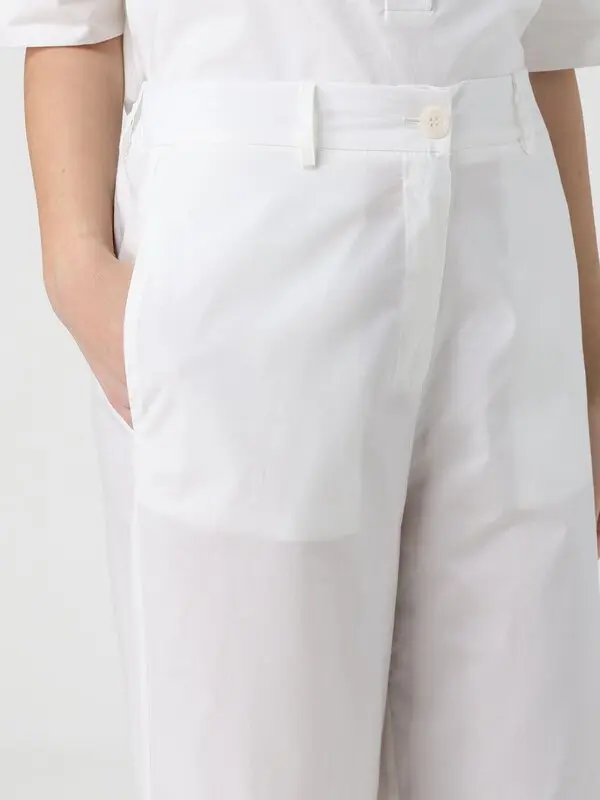 KANGRA Wide Leg Trousers - White