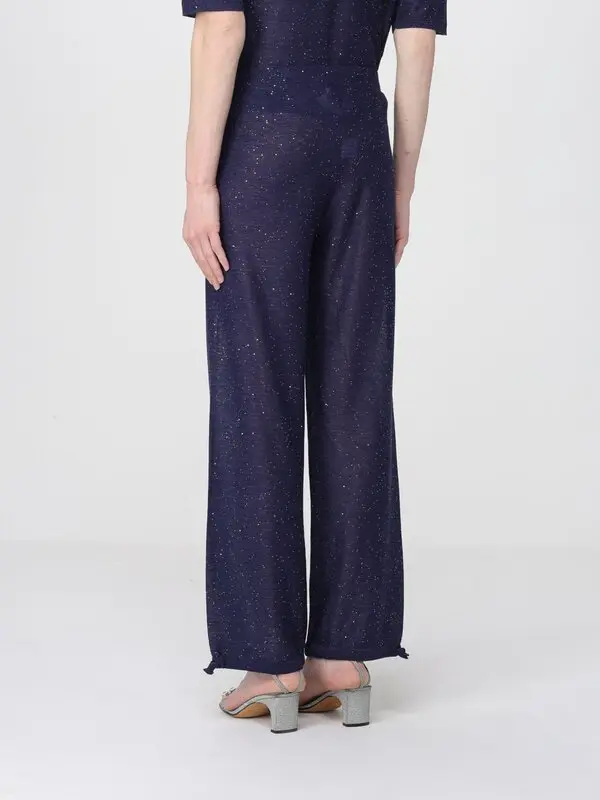 KANGRA Knit Trousers - Blue