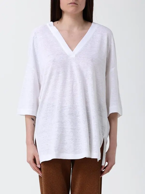 KANGRA V-neck Pullover - White