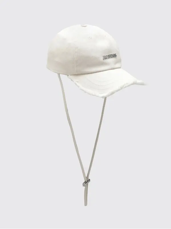 Jacquemus Embroidered Baseball Cap - White