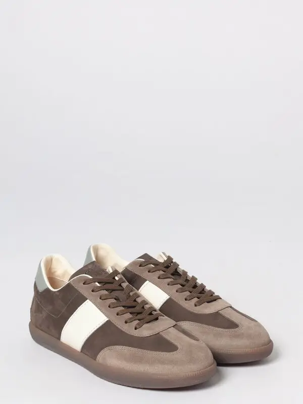 TOD'S Suede Sneakers - Beige