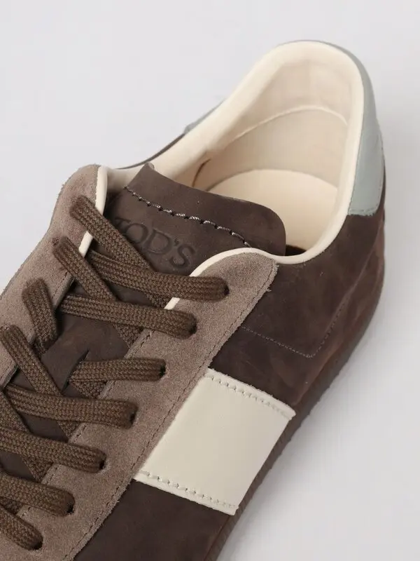 TOD'S Suede Sneakers - Beige