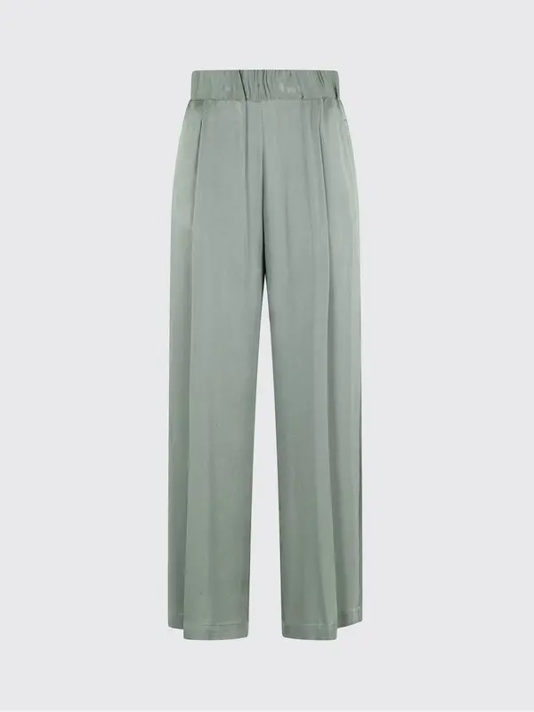 SEMICOUTURE Wide Leg Trousers - Green