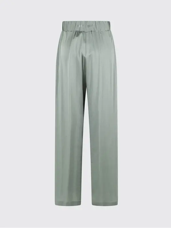 SEMICOUTURE Wide Leg Trousers - Green