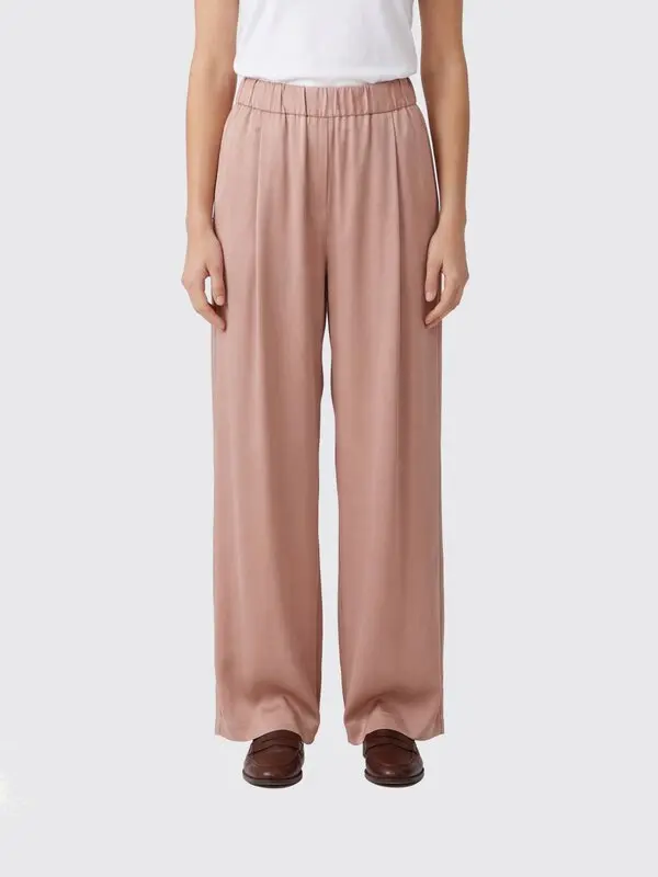 SEMICOUTURE Wide Leg Trousers - Pink