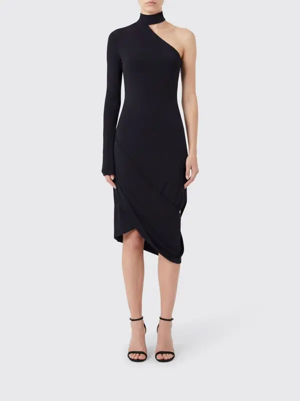 Alexander Wang One-shoulder Draped Dress