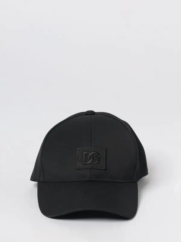 Dolce & Gabbana Baseball Cap With Logo - Black