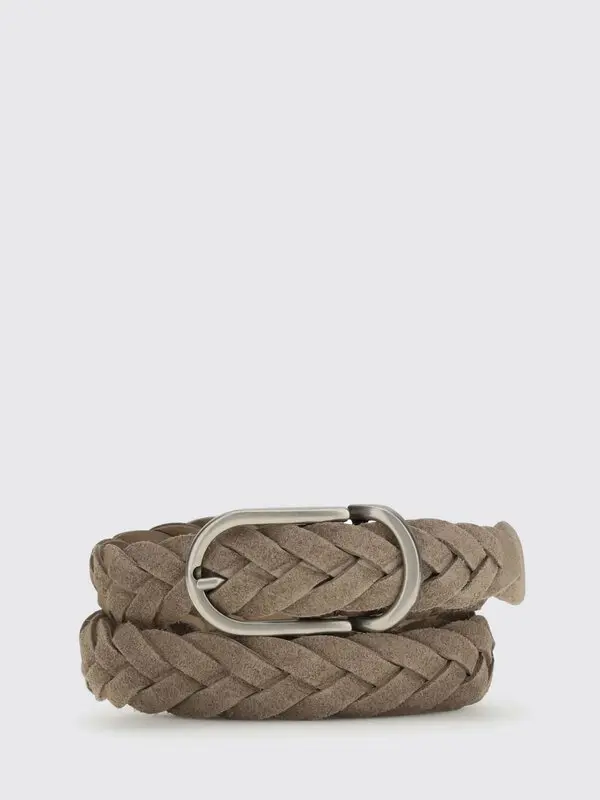 Brunello Cucinelli Braided Belt - Brown