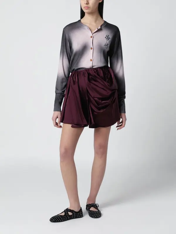 VIVIENNE WESTWOOD Fine Wool And Cashmere Blend Cardigan