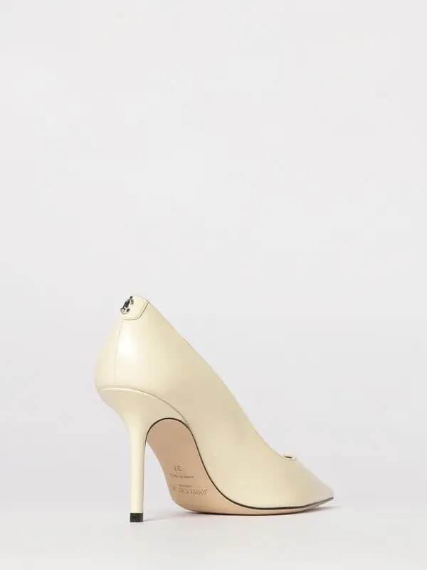 JIMMY CHOO Pointed Toe Stiletto Pumps - Beige