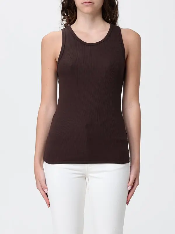 Filippa K Ribbed Tank Top - Brown