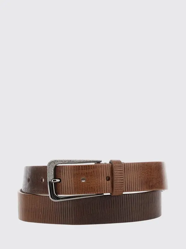 Brunello Cucinelli Leather Belt - Brown