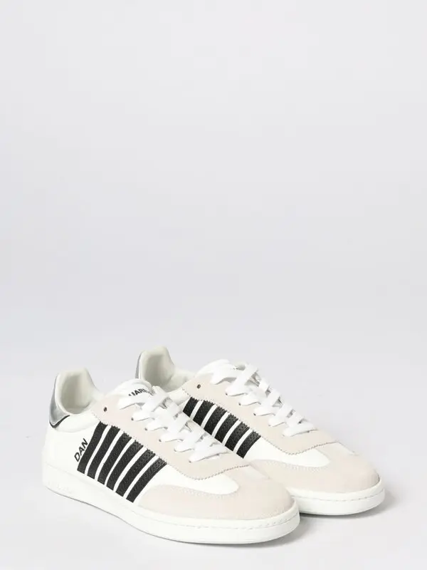 Dsquared2 Lace Up Sneakers - White