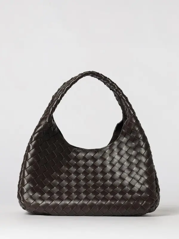 Bottega Veneta Woven Shoulder Bag - Brown