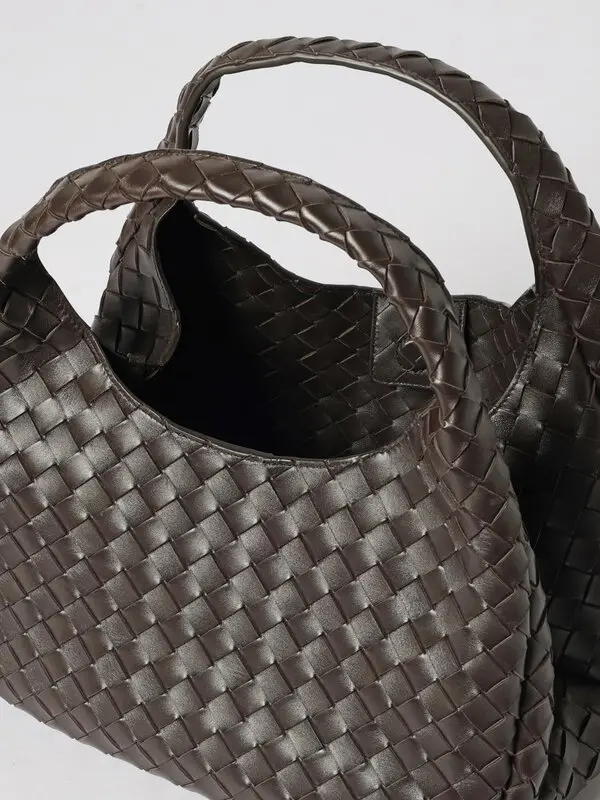 Bottega Veneta Woven Shoulder Bag - Brown