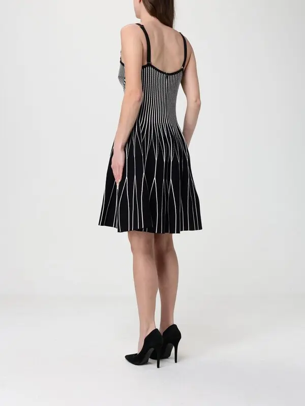 Elisabetta Franchi Knit Fit & Flare Dress