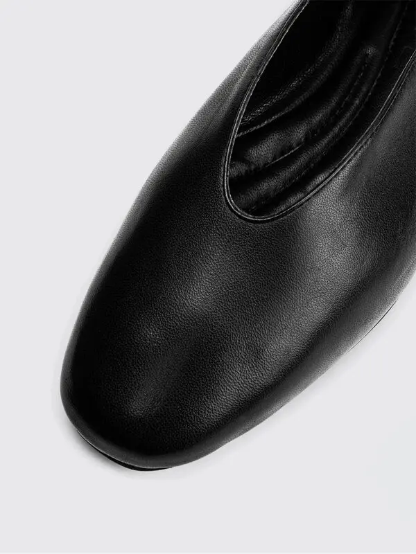 POEVE Ballerina Flats - Black