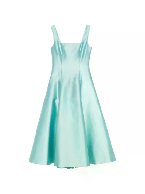 FELY CAMPO Square-neck Midi Dress