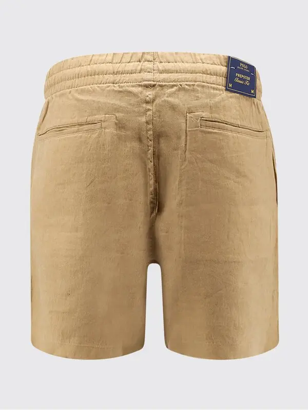 Polo Ralph Lauren Linen Jogging Shorts - Brown
