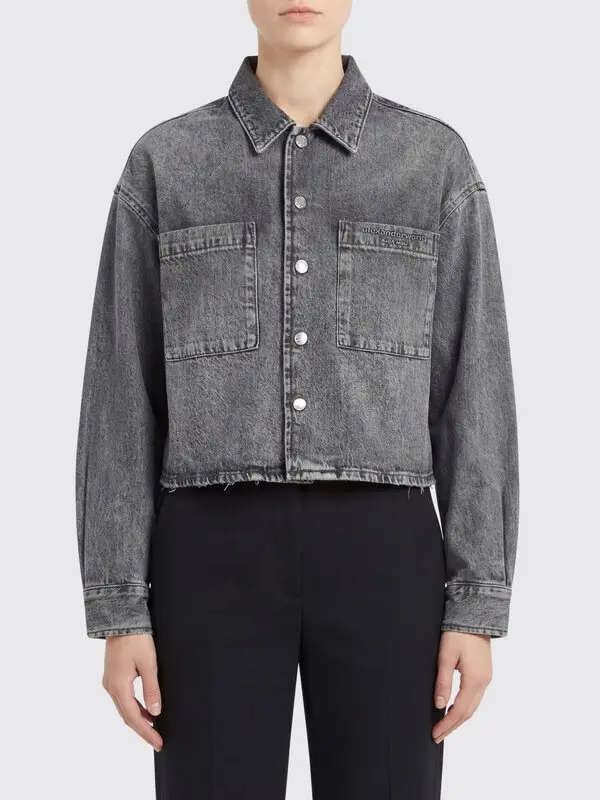 Alexander Wang Button-up Shirt - Grey