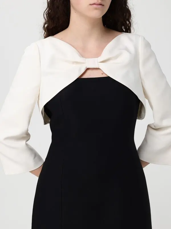 Valentino Garavani Bi Virgin Wool And Silk Midi Dress