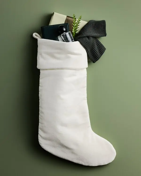 Quince Cotton Velvet Stocking