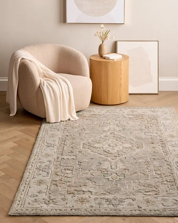 Quince Callahan Hand-knotted Wool Rug - Natural