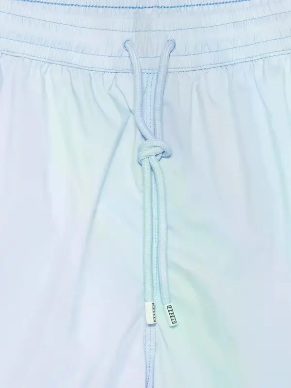 Fedeli Madeira Drawstring Swim Shorts - Blue