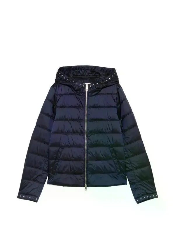 Liu Jo Hooded Puffer Jacket - Blue
