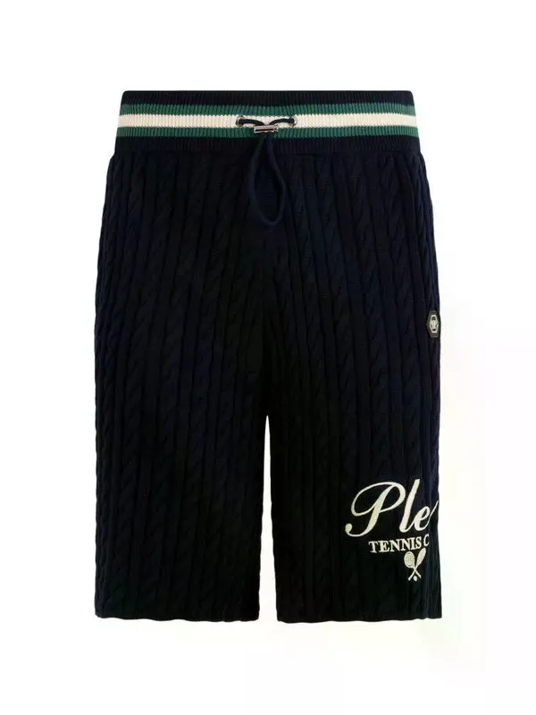 Philipp Plein Knitted Drawstring Shorts