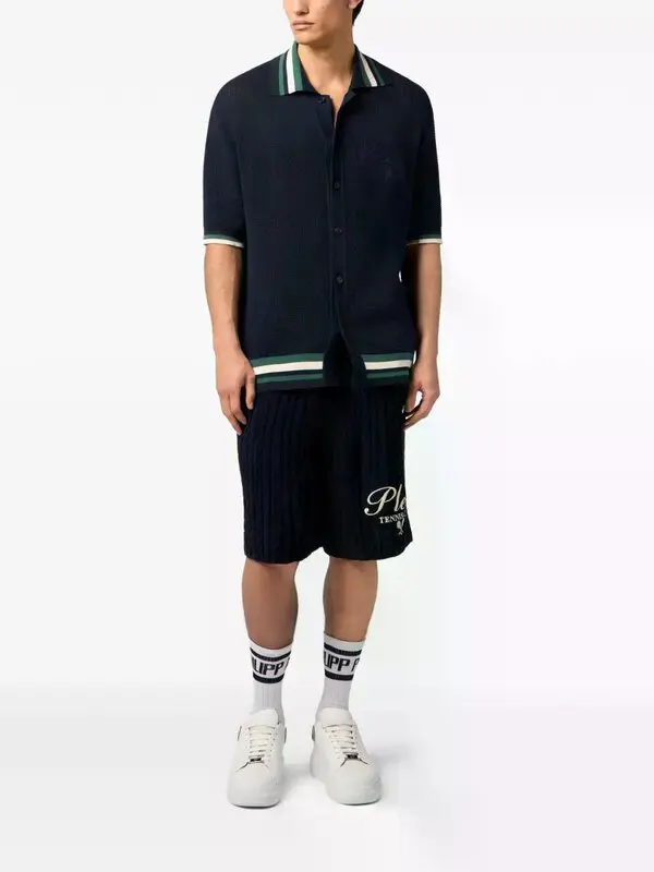 Philipp Plein Knitted Drawstring Shorts