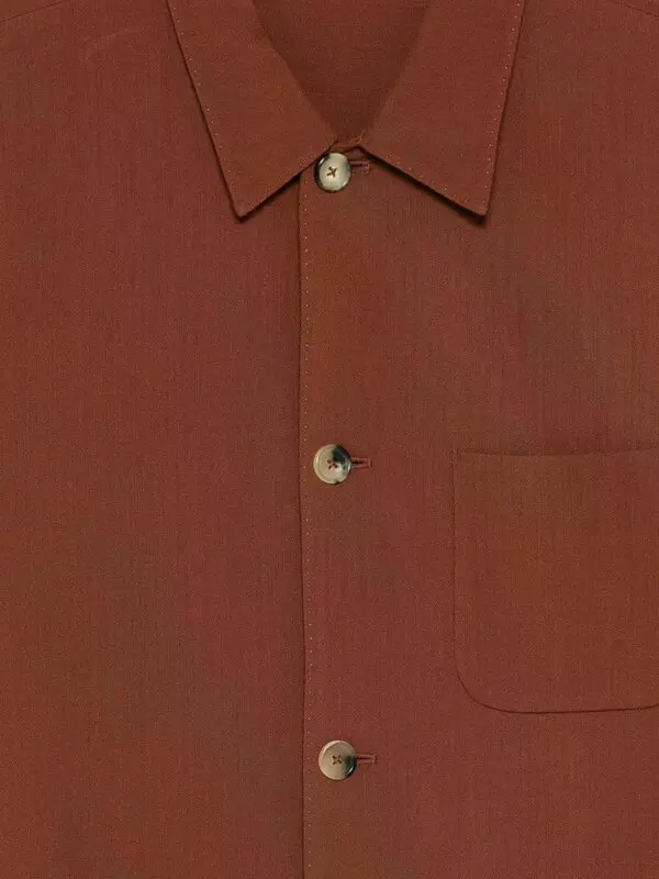 Paul Smith Pocket Long-sleeve Shirt Jacket - Brown