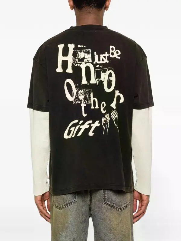 HONOR THE GIFT Logo-print T-shirt