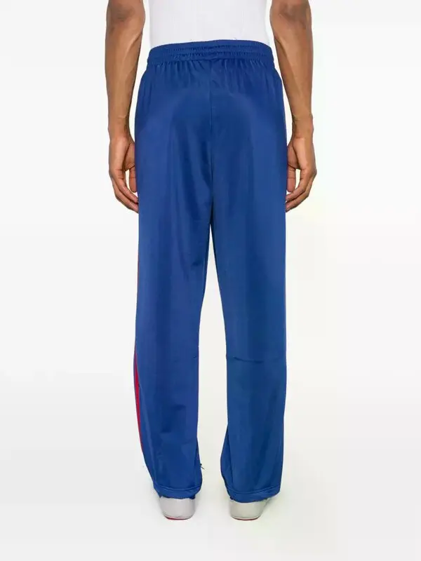 Adidas Firebird Side-stripe Logo Trousers - Blue