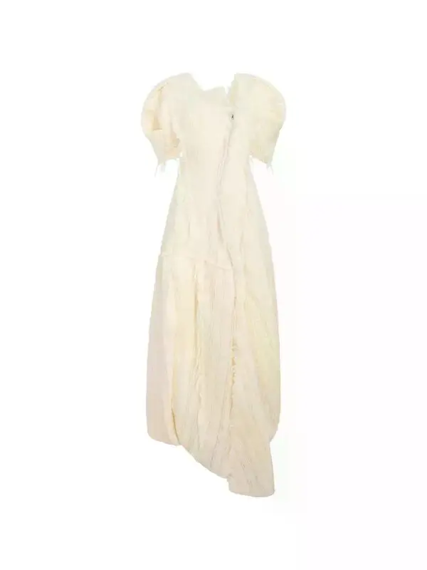 Khaite Quintin Fringed Maxi Dress