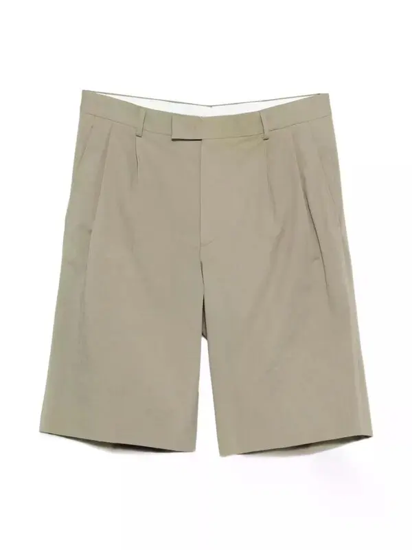 Karl Lagerfeld Pleated Shorts - Green