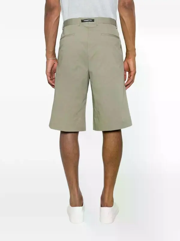 Karl Lagerfeld Pleated Shorts - Green