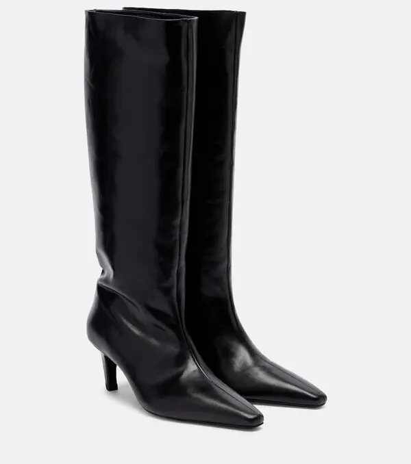JUDE Cave Leather Knee-high Boots