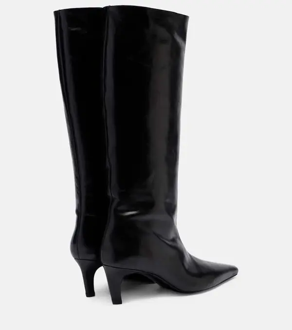 JUDE Cave Leather Knee-high Boots