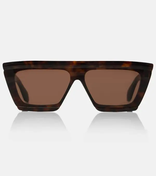 Alaïa Flat-top Sunglasses - Brown