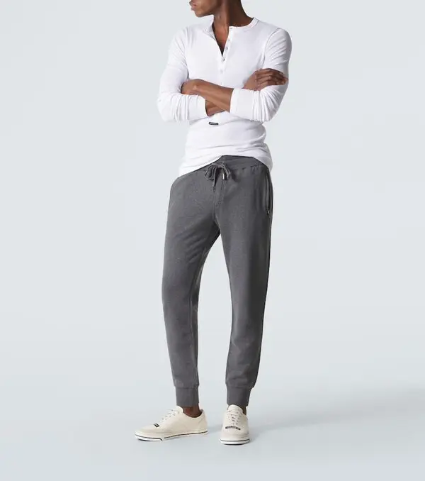 Dolce & Gabbana Cotton Jersey Sweatpants - Grey
