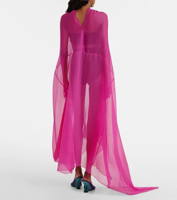 Dries Van Noten Silk Gown