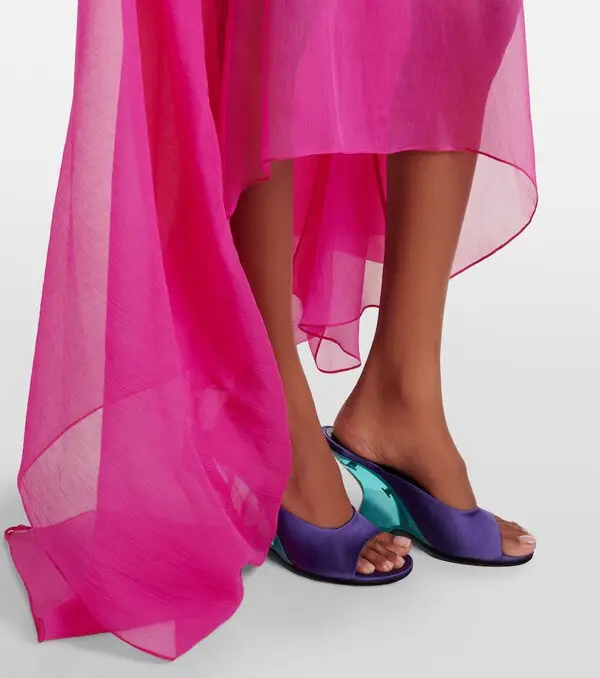 Dries Van Noten Silk Gown